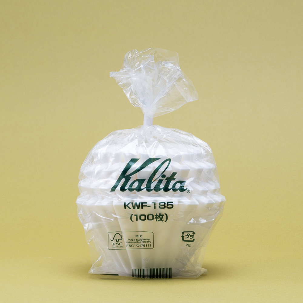 카페뮤제오 칼리타 KWF-185 웨이브 필터 화이트 (100P)