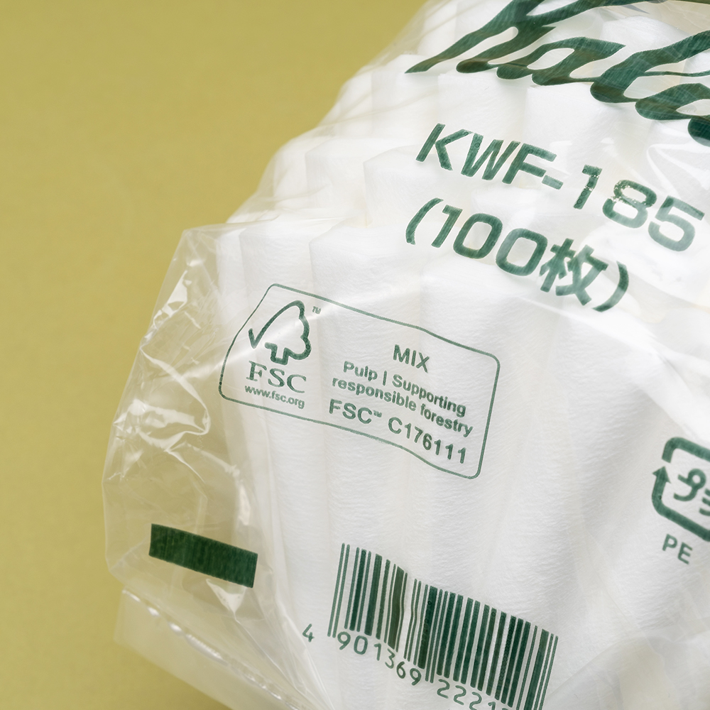 카페뮤제오 칼리타 KWF-185 웨이브 필터 화이트 (100P)